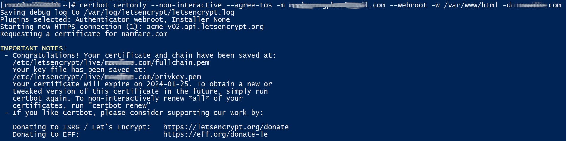 Install Ssl Lets Encrypt Hosting Apache Switches To Openlitespeed 7685